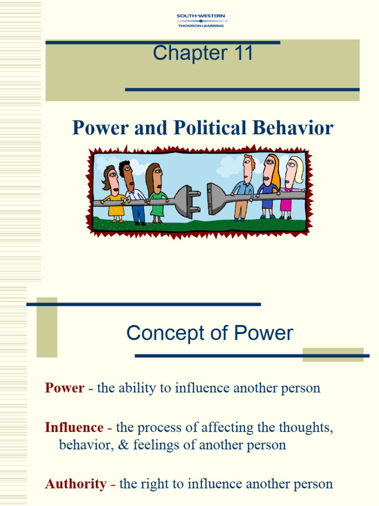 W10 - Power and Politics | PDF | Power (Social And Political) | Social ...