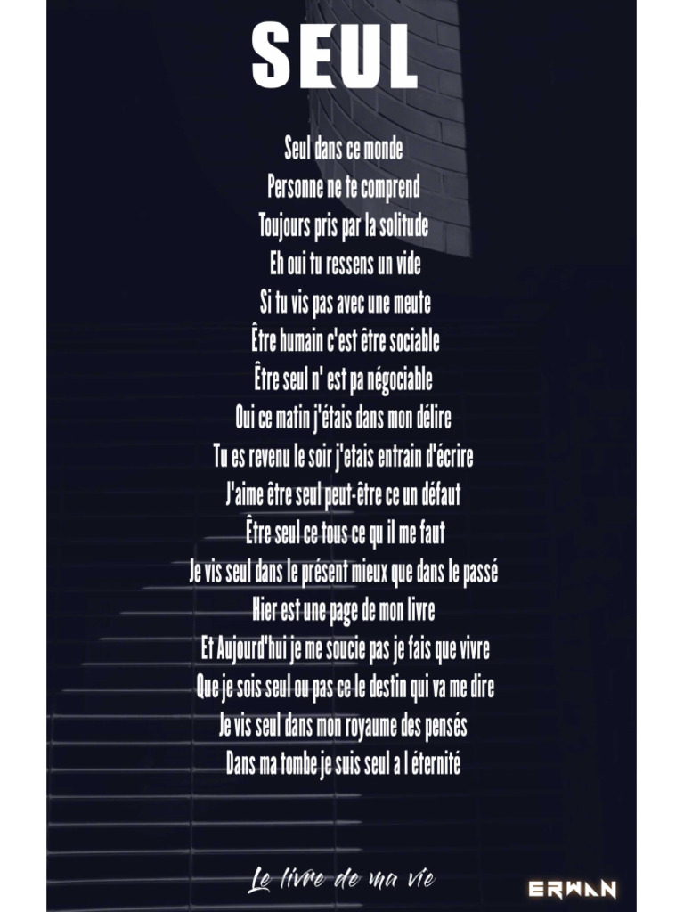 Seul Poème | PDF