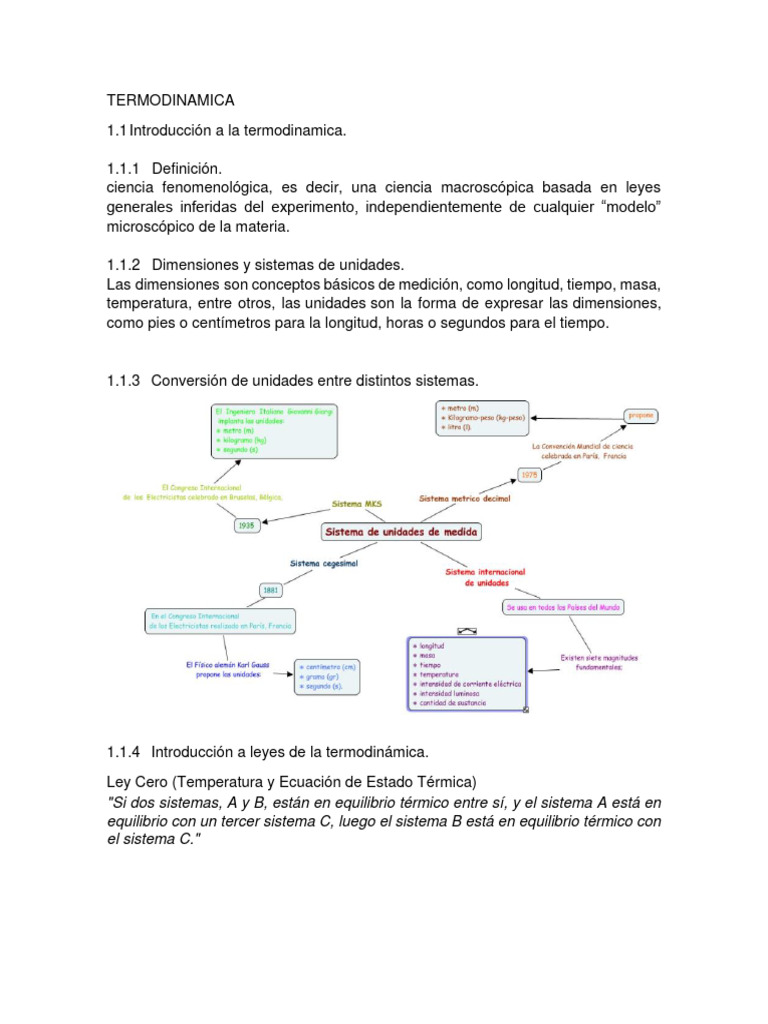 Termodinamica Concepto | PDF