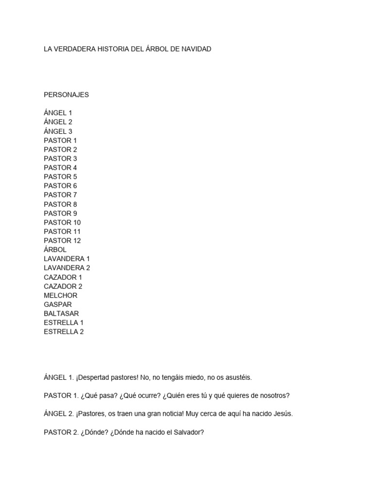 Origen del Árbol de Navidad | PDF | Navidad