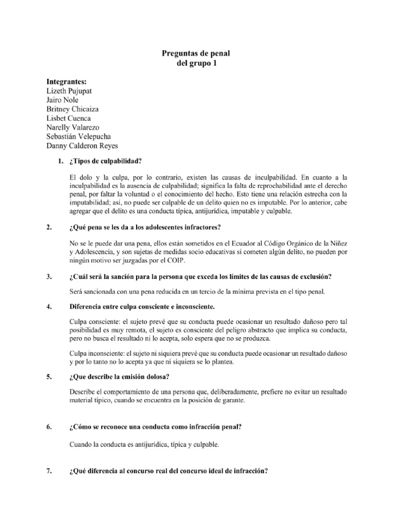 Preguntas de Los 5 Grupos-4-A | PDF