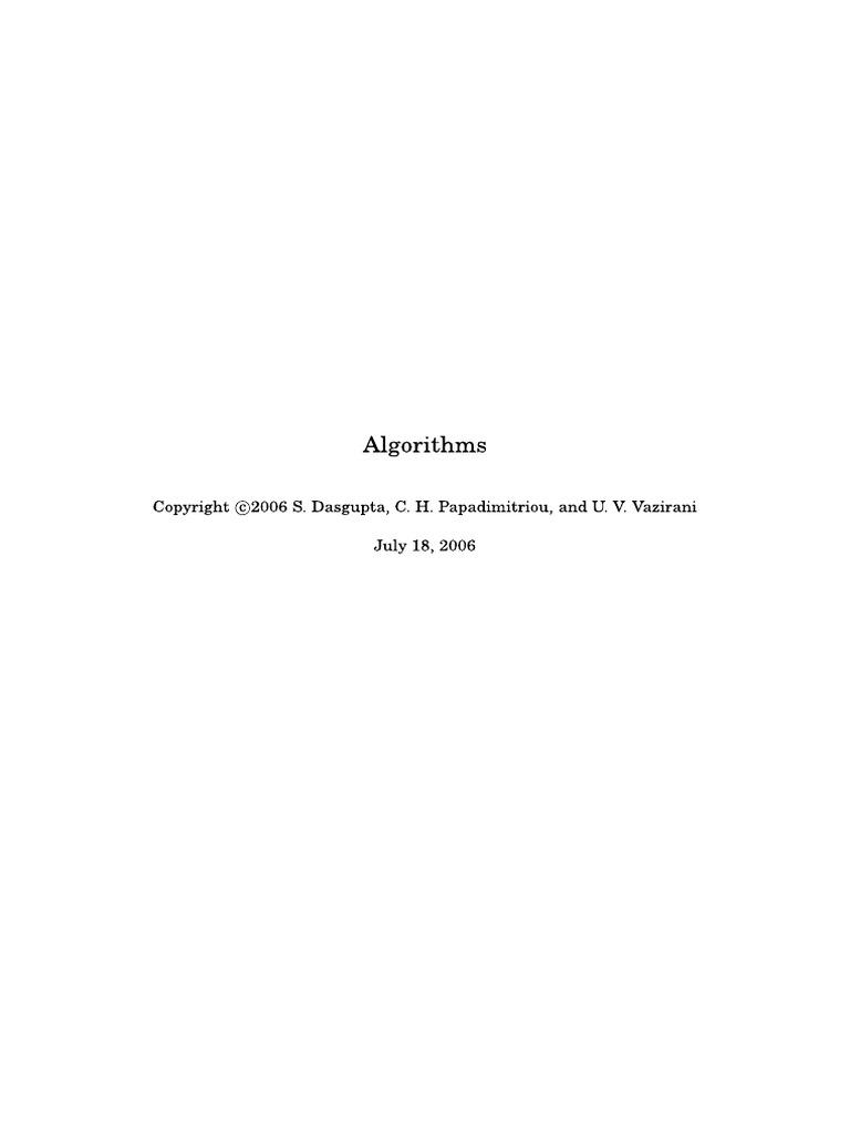 Berkeley Algorithms | PDF | Vertex (Graph Theory) | Function (Mathematics)