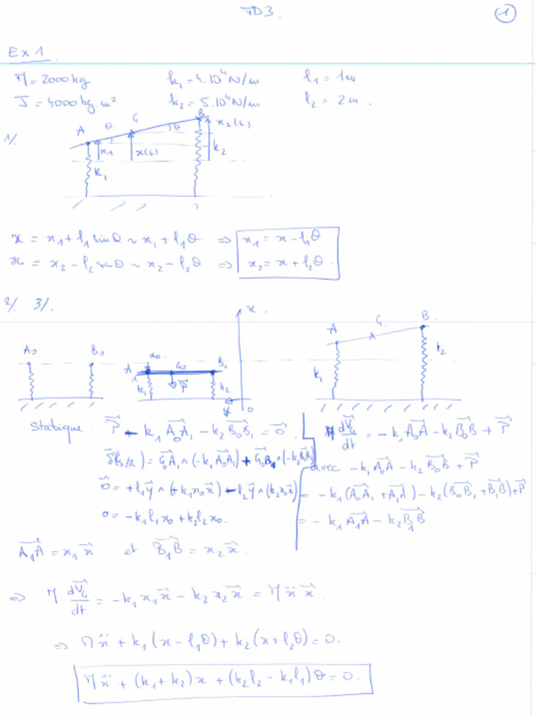 Correction TD3 Exo1 2021 2022 | PDF