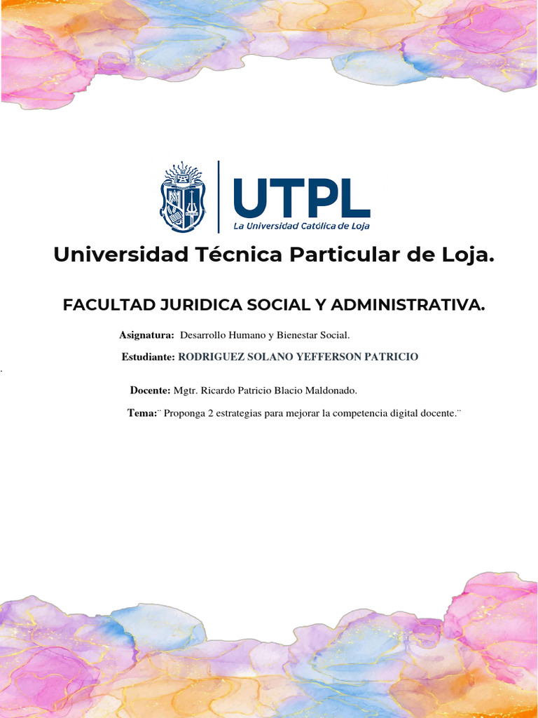 Estrategias-UTPL. | PDF