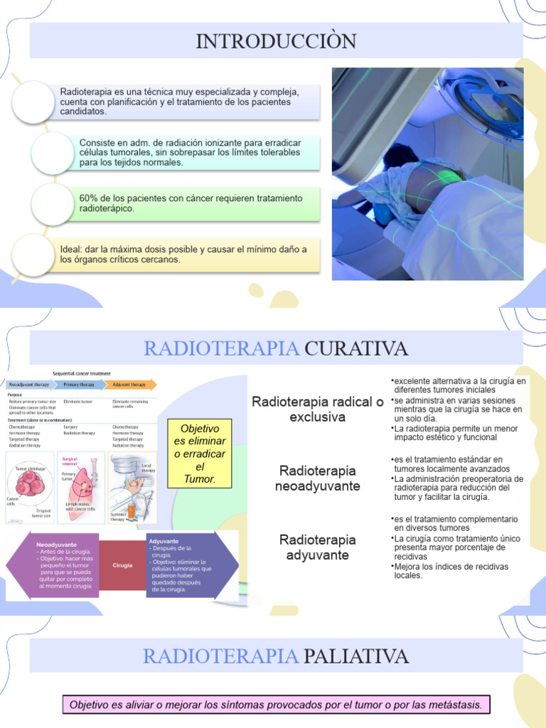 Radioterapia | PDF | Terapia de radiación | Cáncer