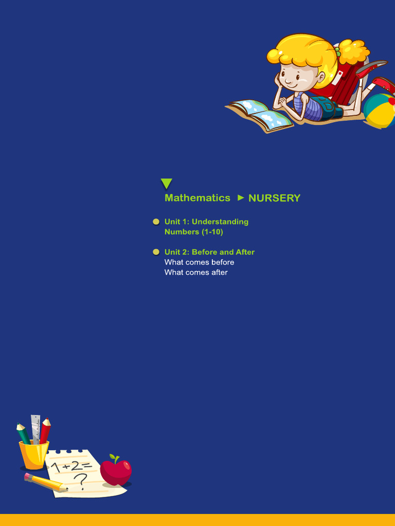 Maths Nursery | PDF