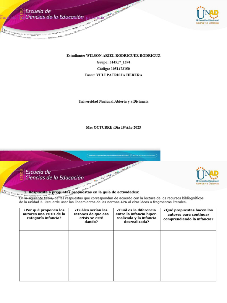Formato 2 - Tarea 3 - Informe de Observación Parte Uno. (Wecompress - Com) - Comprimido | PDF