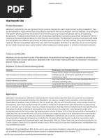 Shell Thermia Oil B Specifications | PDF | Viscosity | Hvac