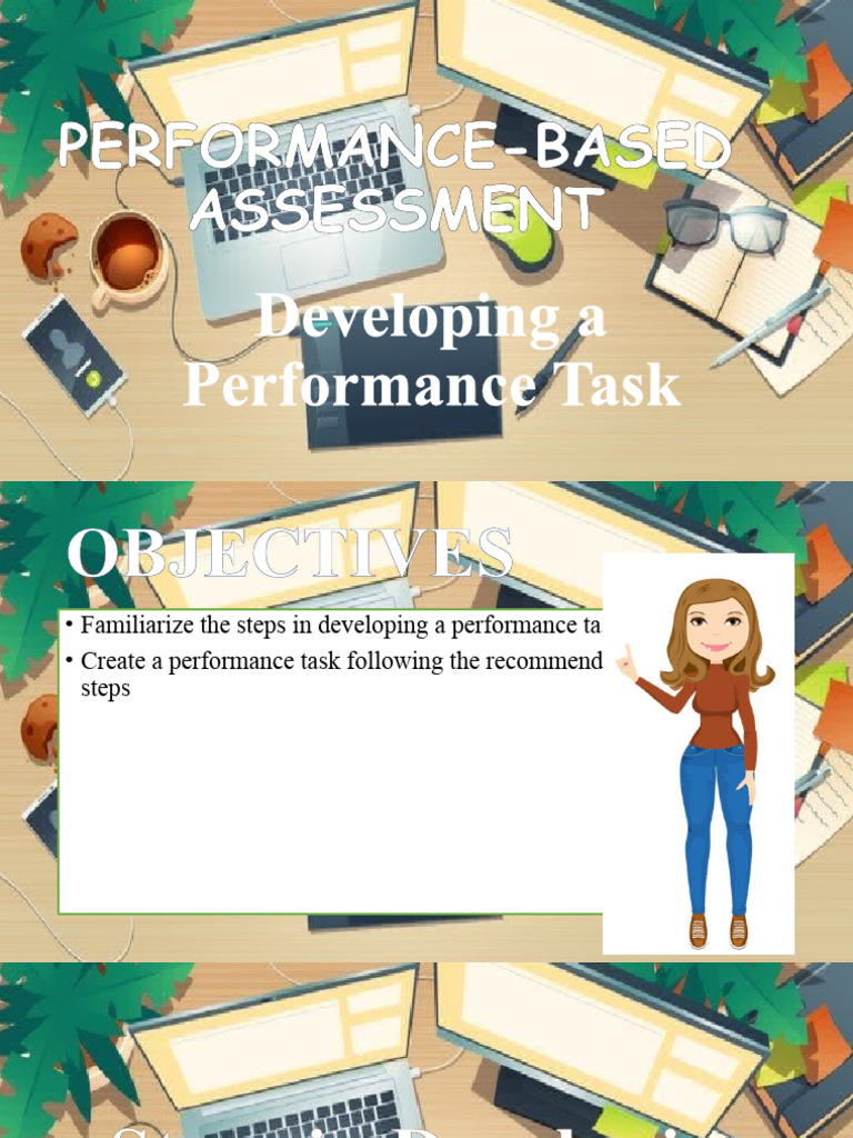 Lesson 6 Developing A Performance Task | PDF | Educational Assessment | Learning
