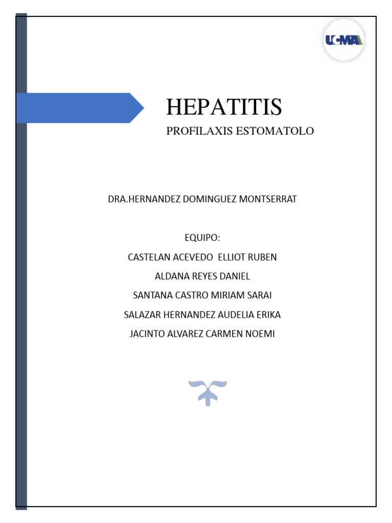 Hepatitis Profilaxis Final PFX | PDF | Hepatitis B | Hepatitis