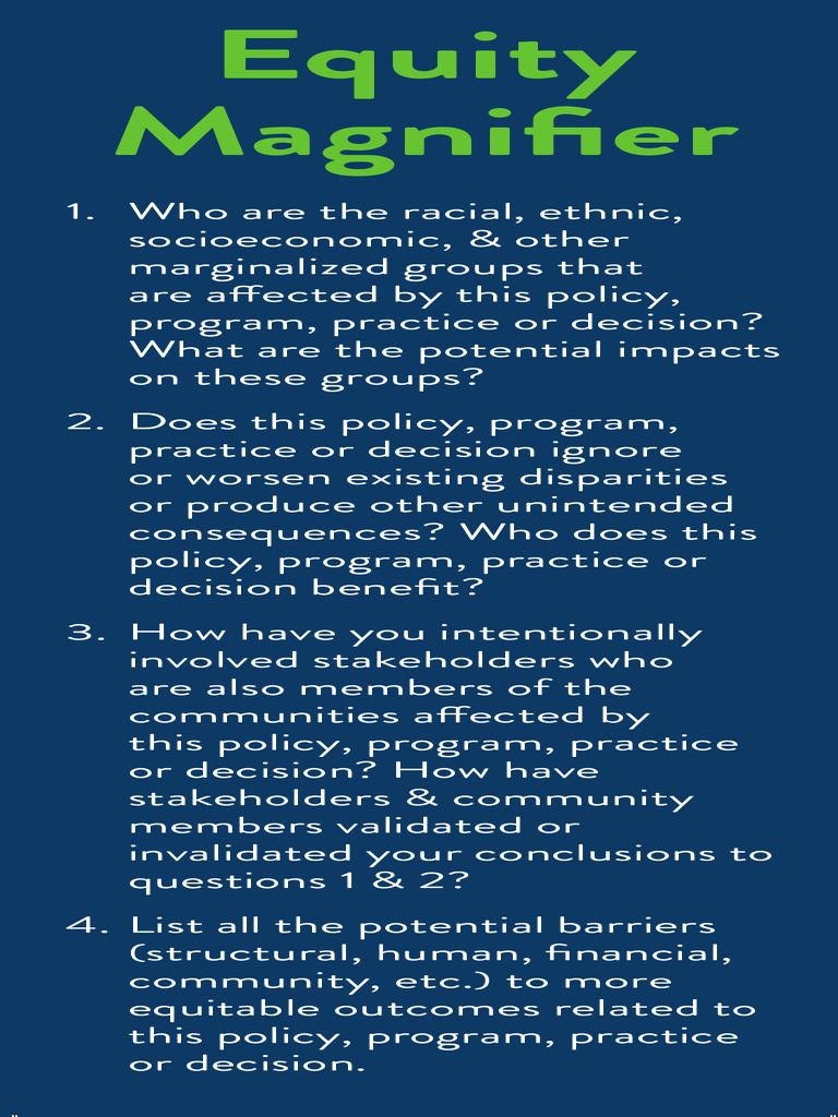 Equity Magnifier Bookmark Final July 2022 | PDF