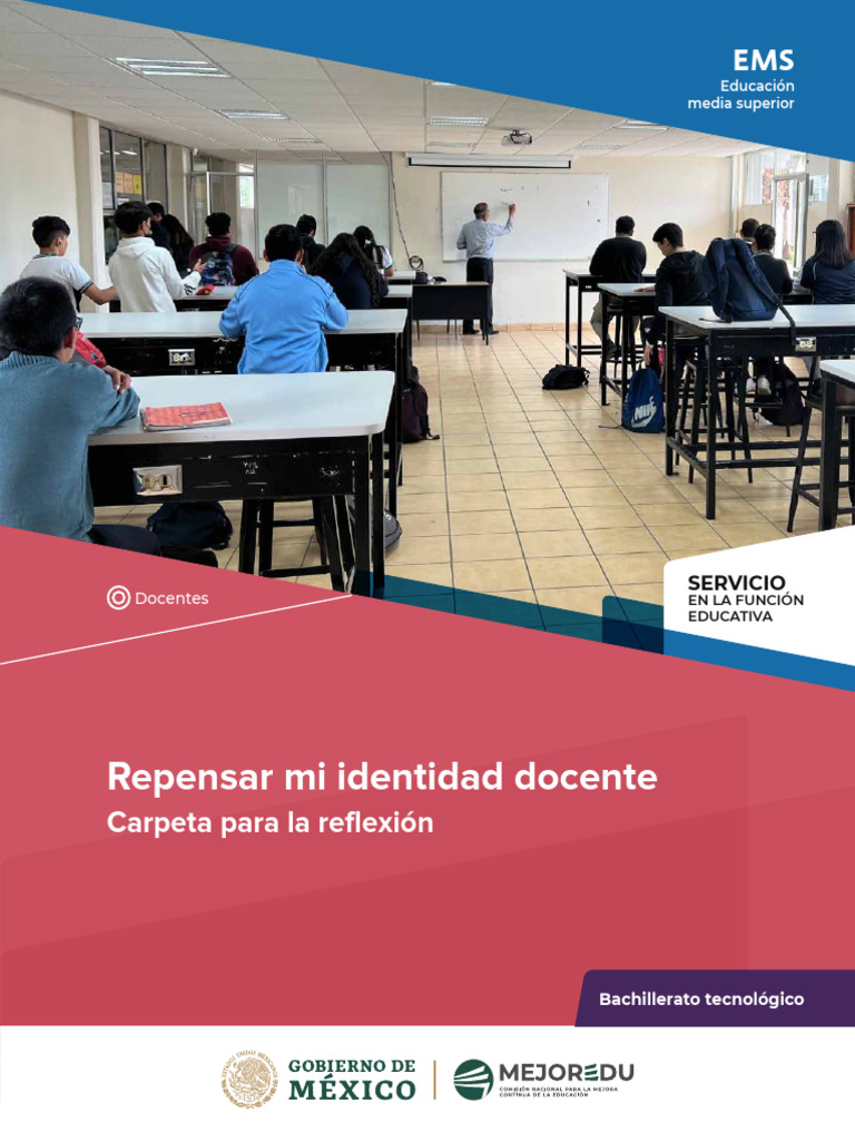 Carpeta Repensar Identidad Docente Servicio Ems PDF | PDF | Enseñando ...