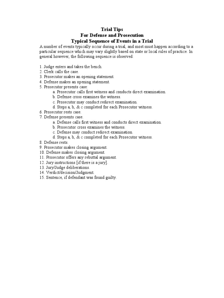 Mock Trial Tip Guide | Cross Examination | Witness