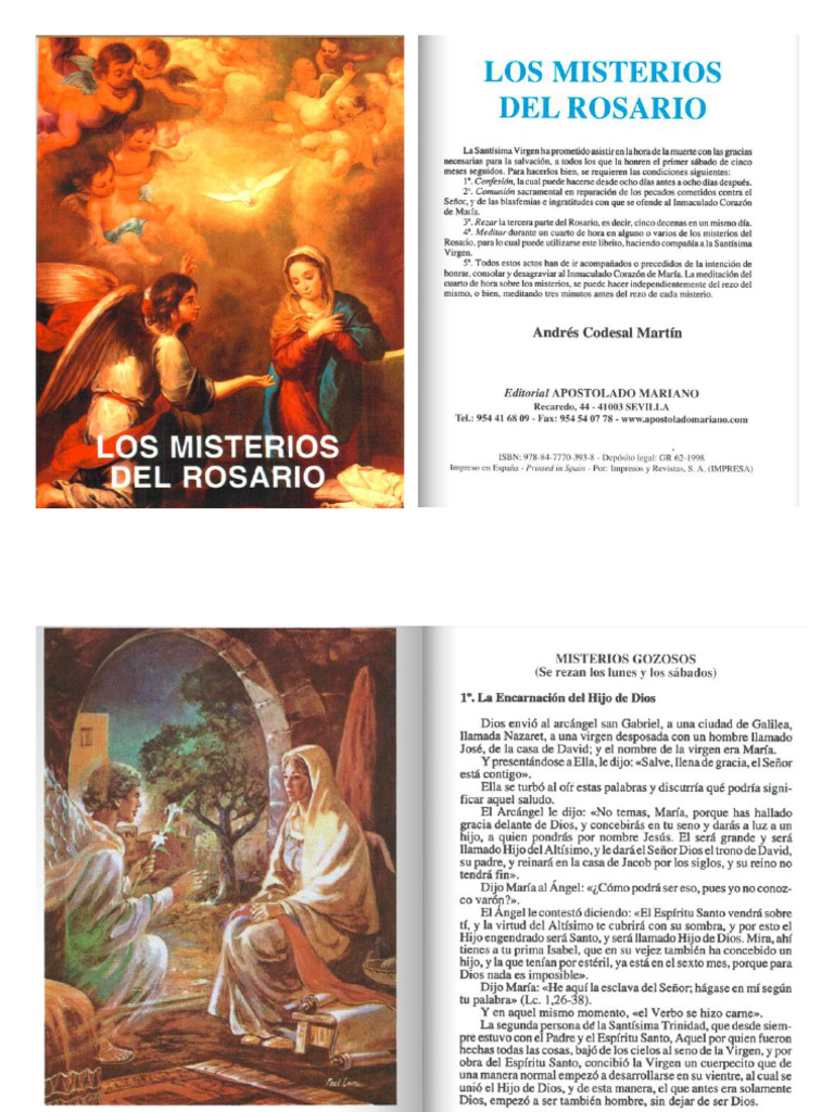 31 Los Misterios Del Rosario | PDF