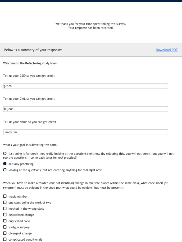Refactoring Practice | PDF | Information Technology | Computer Engineering