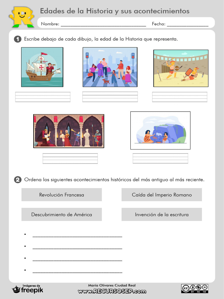 Edades de la Historia y Acontecimientos | PDF | Viajes y turismo | Historia