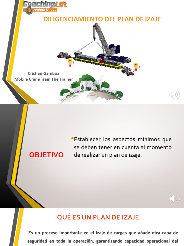 Plan de Izaje Montejo | PDF