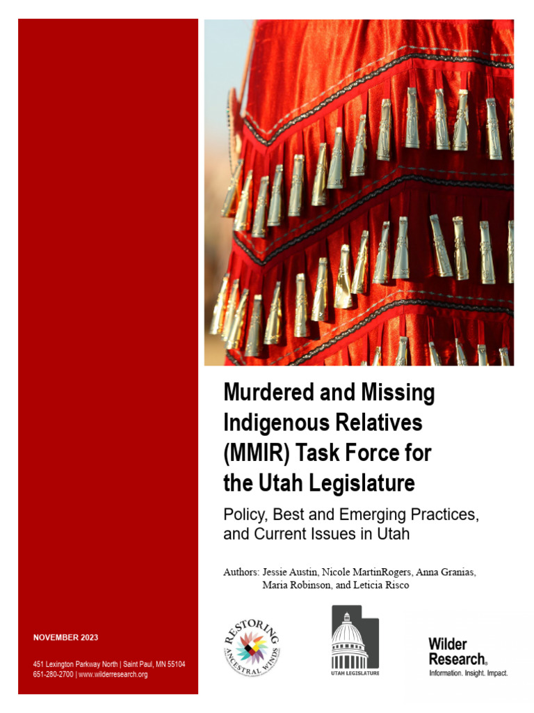 MMIR Task Force Report: Key Findings | PDF | Violence | Police