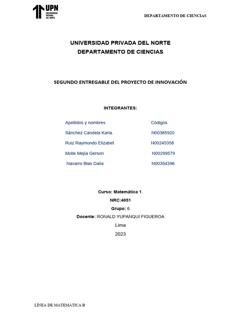 Informe 3 Matematica 3[1] (1) | PDF | Business | Matemáticas