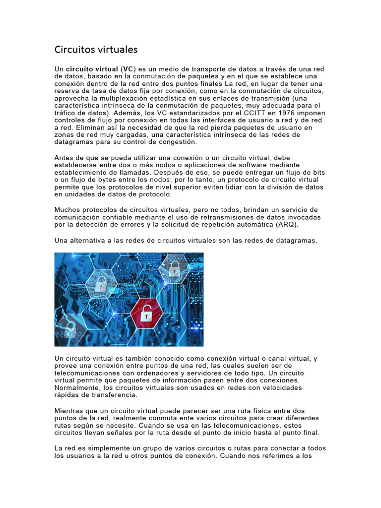exp. Circuitos virtuales redes inalambricas Francisco Javiel Acevedo 19-MISM-1-038 | PDF | Red ...