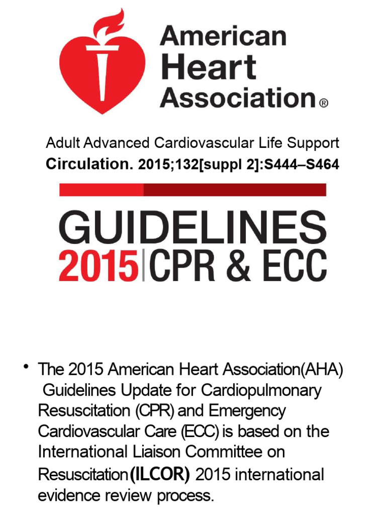 ACLS | PDF | Cardiopulmonary Resuscitation | Cardiac Arrest