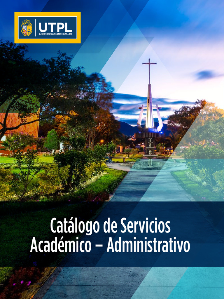 Catálogo de Servicios y Trámites Académicos UTPL | PDF | Titulo academico