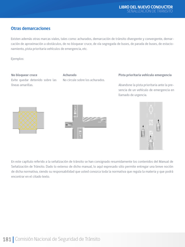 Libro Del Conductor Chileno 2019-19 | PDF | Peatonal | Calle