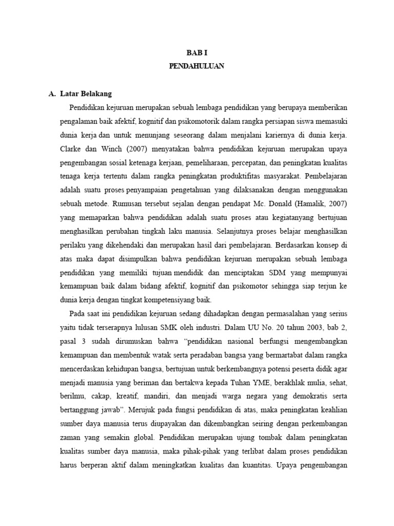 Program Kerja Tefa | PDF