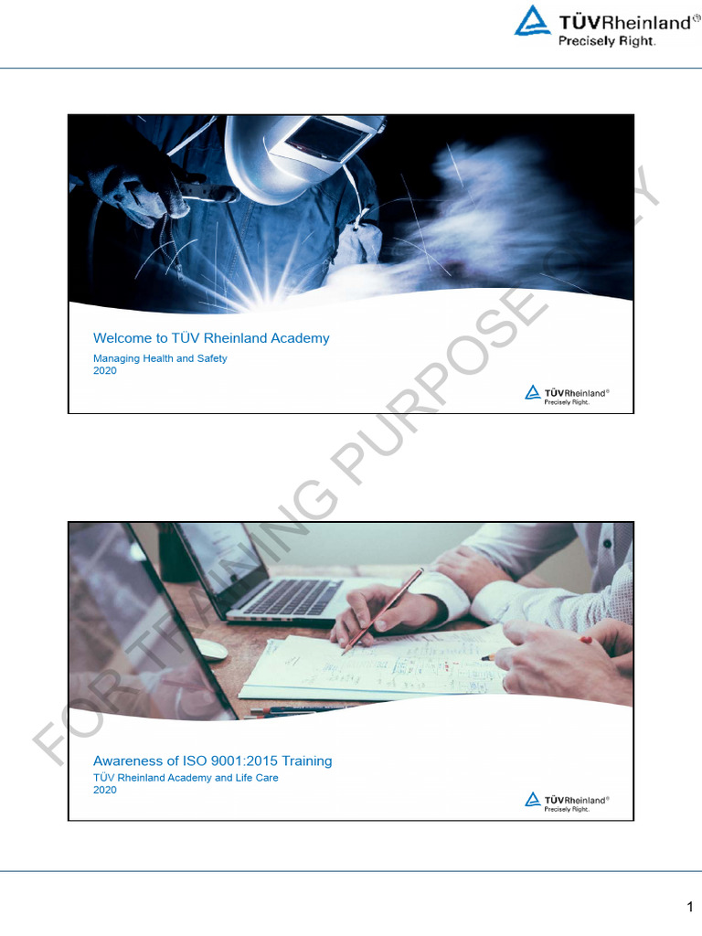 3.1 VCR Awr ISO 9001 Bahasa 2 Days Colour v0 | PDF | Evaluation Methods | Business Process