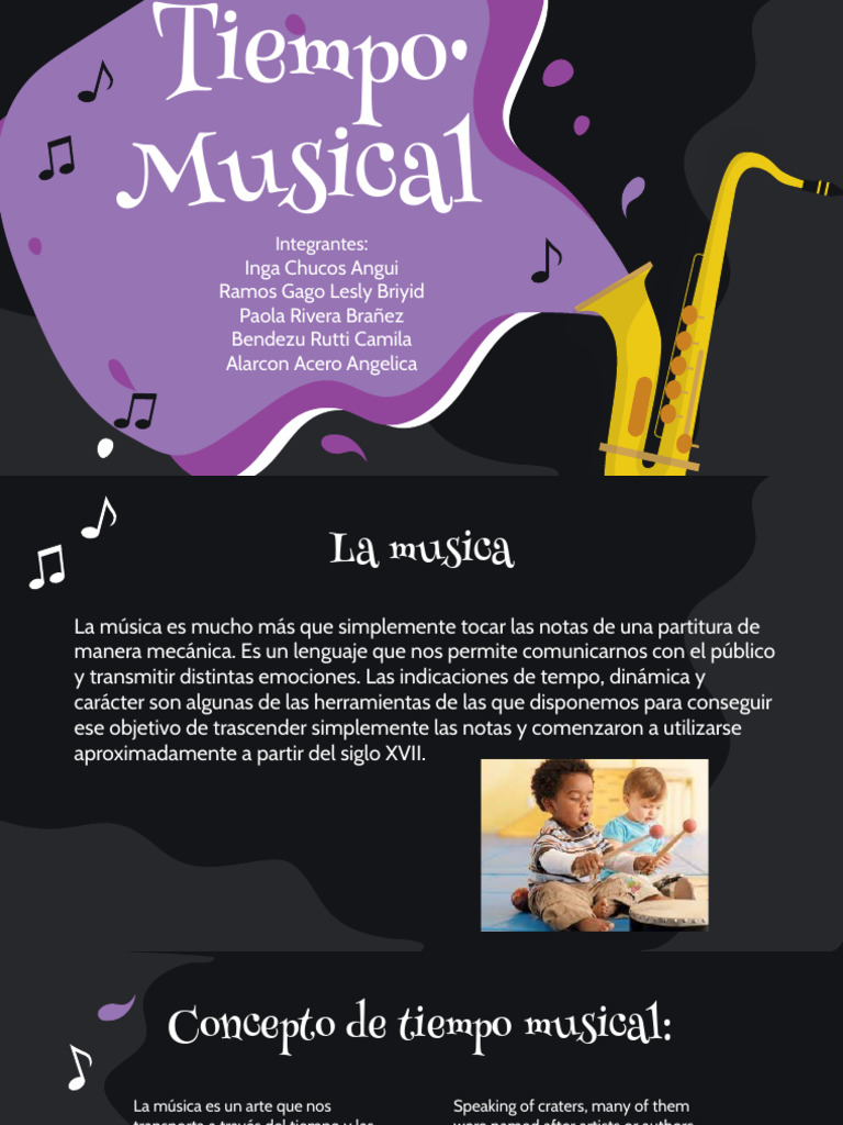 Tiempo Musical | PDF | Sonido | Ritmo