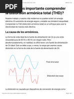 Definición y Normas de THD en Energía | PDF | Ingenieria Eléctrica ...