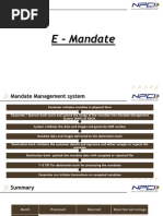 Manage SBI Card e-Mandates Guide | PDF