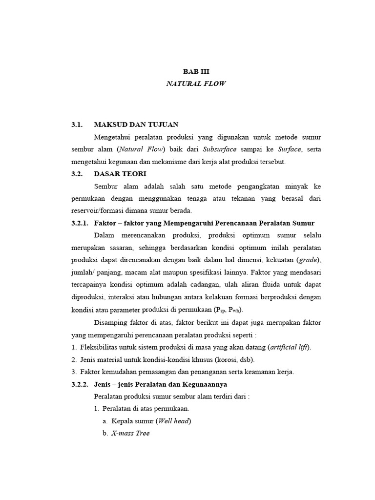 Bab 3 Daster Natural Flow | PDF