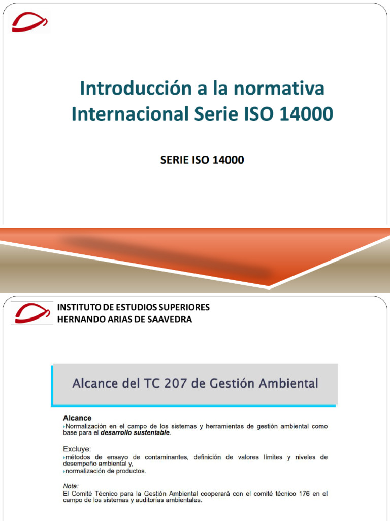 Iso 14001 | PDF | Planificación | Evaluación del ciclo de vida