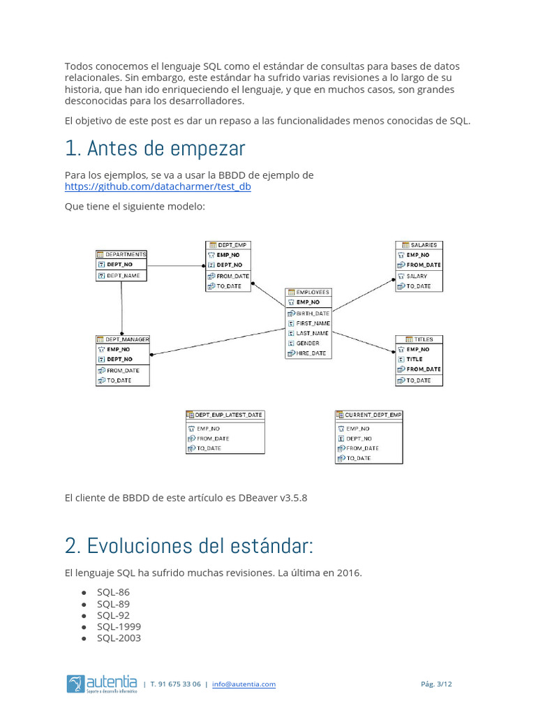 SQL 2 | PDF | SQL | Bases de datos