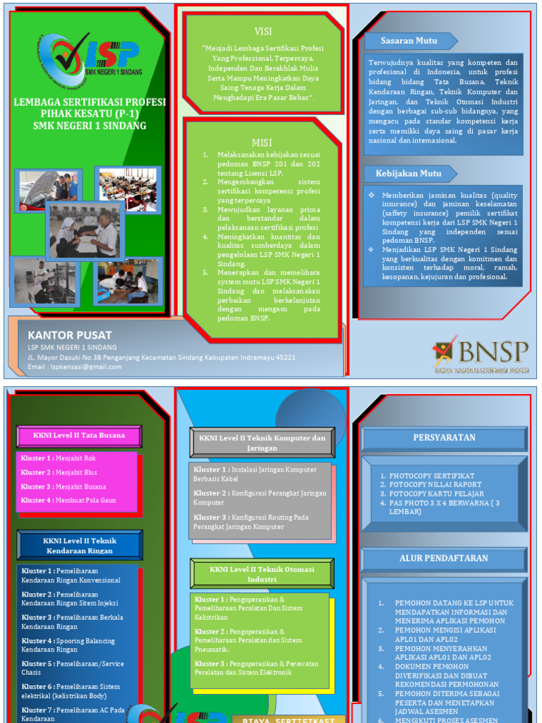 Contoh Brosur - Leaflet | PDF