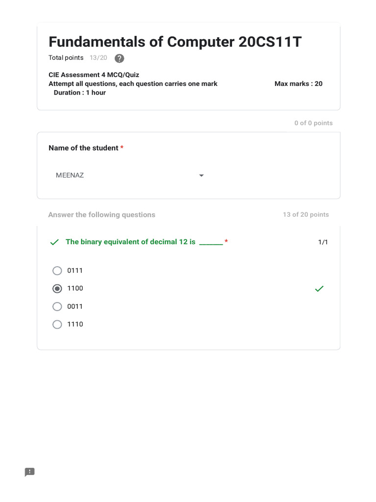 Fundamentals of Computer 20CS11T | PDF | Logic Gate | Theory Of Computation