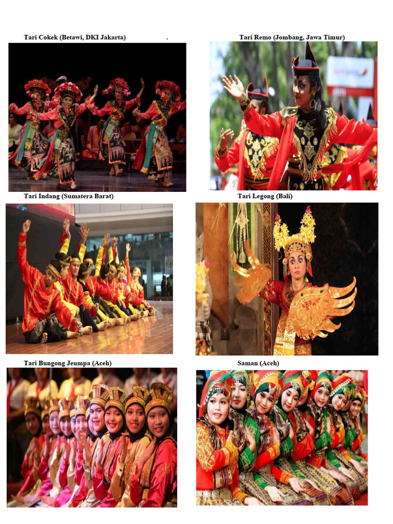 34 Tari (Gambar) | PDF