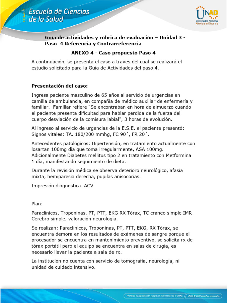 Anexo 4 Caso Propuesto Paso 4 | PDF | Ciencia y matemáticas