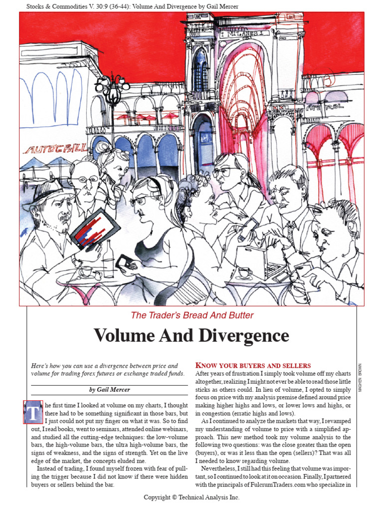 Volume Divergence Short Explained | PDF | Technical Analysis | Exchange Traded Fund