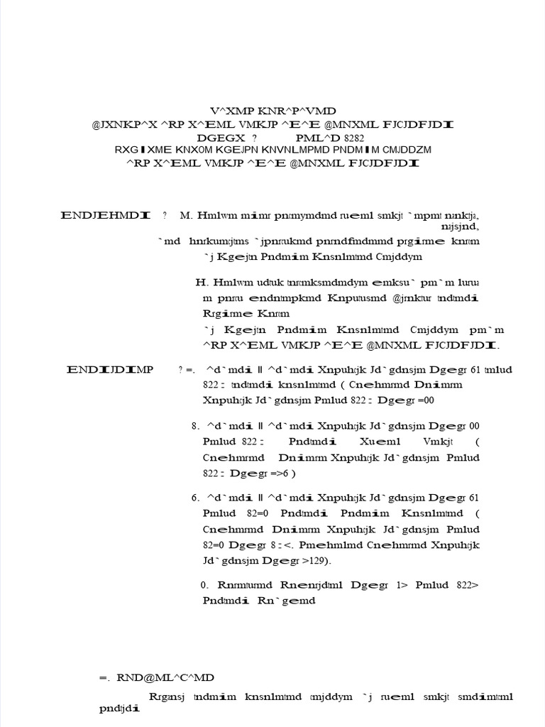 Encrypted Document Analysis | PDF