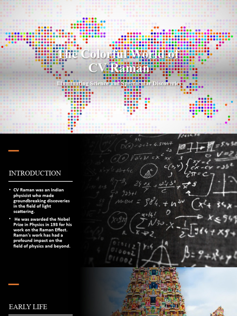 CV Raman: Pioneer of Light Scattering | PDF | Social Science | Science ...