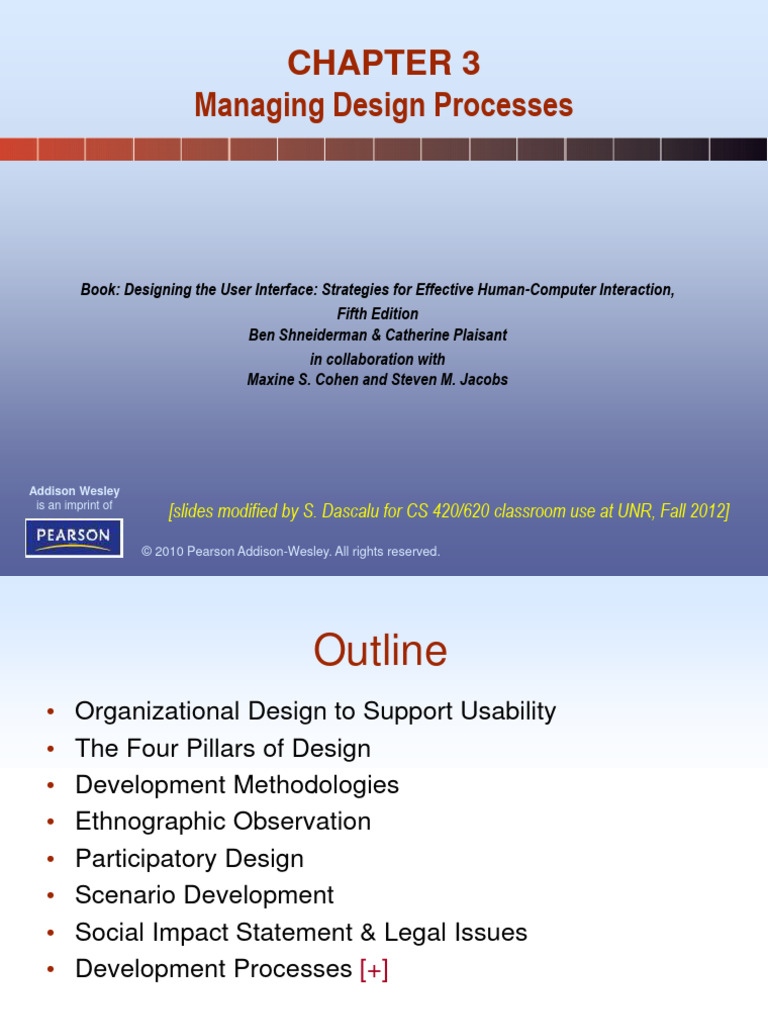 CH 3 Managing Design Processes (Reference Book 01) - 083832 | PDF ...