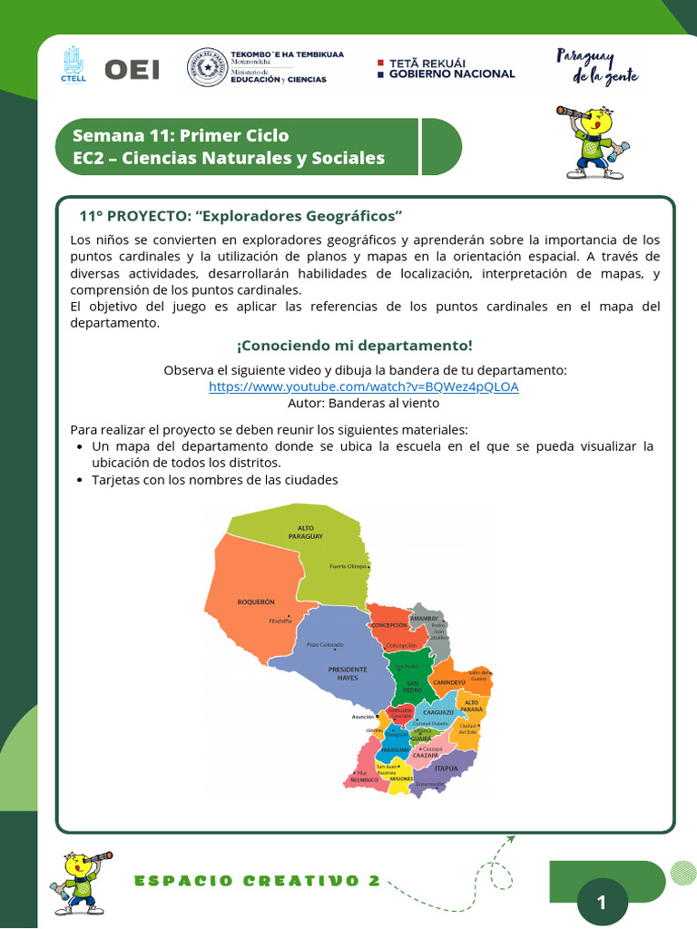 S11 1.º C E2 Exploradores Geográficos | PDF | Mapa
