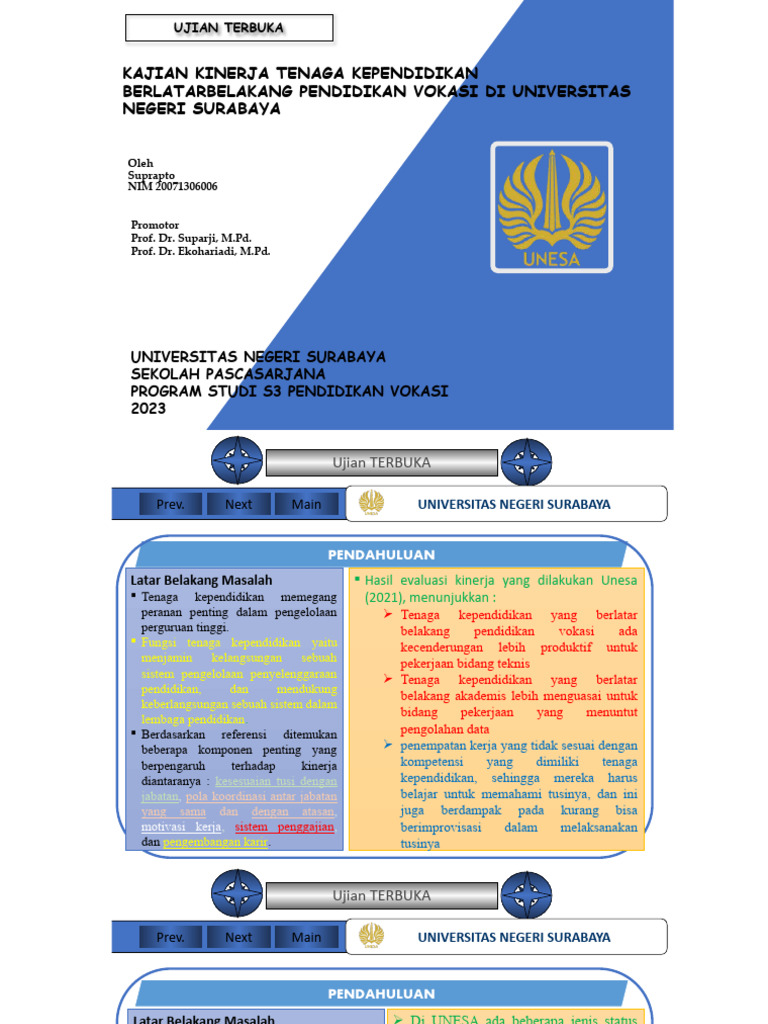 Disertasi Ujian Terbuka Ringkas 19072023 | PDF