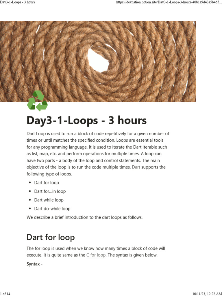 Day3-1-Loops - 3 Hours - 080801 | PDF | Control Flow | Software Engineering