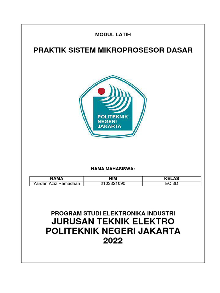 Yardan Aziz R - EC 3D - Praktik SMD - JOBSHEET 3 LOOP | PDF