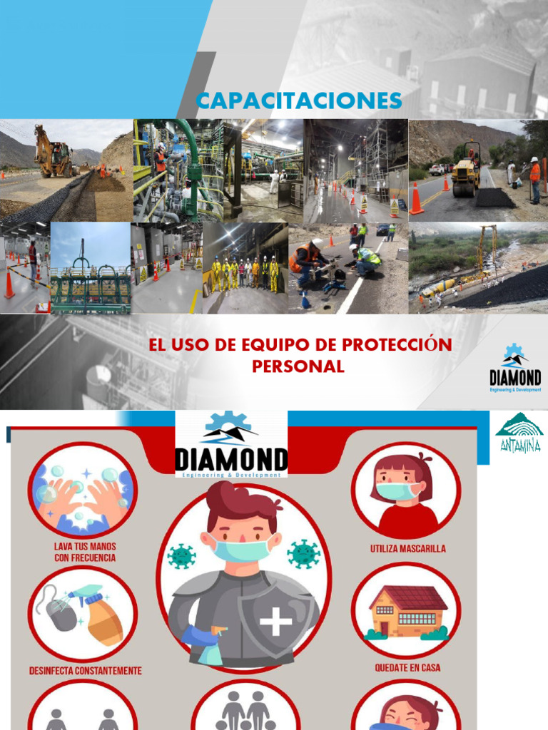 El Uso de Equipo de Proteccion Personal (Epp) 2023 | PDF | Lentes | Máscara