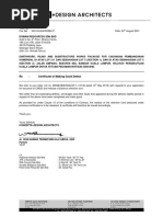 Architect Instruction | PDF | Architect | Business Law