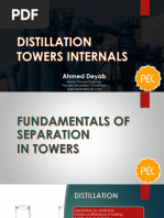 Sulzer Column Internals Overview | PDF | Distributor | Liquids